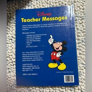Disney | Toys | Vintage 99s Disney Teacher Messages Mickey Minnie ...